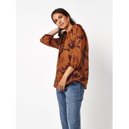 Toni Damen Schlupfbluse "Conni", bunt, Gr. 36, gebl&uuml;mt, Web, Obermaterial: 100% Baumwolle CO., Blusen, mit ausdrucksstarkem Bl&uuml;tenprint