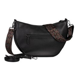 Gabor Damen Umh&auml;ngetasche "Linda", schwarz, Polyurethan, unifarben, Taschen, Damen Umh&auml;ngetasche, Handtasche, Tragetasche mit Logopr&auml;gung