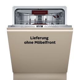 Neff vollintegrierbarer Geschirrsp&uuml;ler "S155ECX15E", B:60cm H:82cm T:55cm, silber, Geschirrsp&uuml;ler, Mit 3-fach Rack Matic, Automatische T&uuml;r&ouml;ffnung f&uuml;r