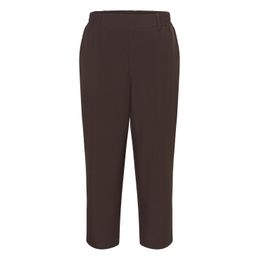 Kaffe Damen Stoffhose "Hose KAbeatrice", braun, Gr. 36, Obermaterial: 92% Polyester PES. 8% Elasthan EL., Hosen