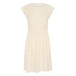 Saint Tropez Damen Midikleid "Damen Kleid GislaSZ", wei&szlig;, Gr. XXL, Obermaterial: 100% Viskose LENZING ECOVERO CV LenzEcov., Kleider