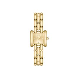 BOSS Damen Quarzuhr "VIOLET", gold, Armbanduhren, Armbanduhr, Damenuhr, Edelstahlarmband, analog, Glaskristalle