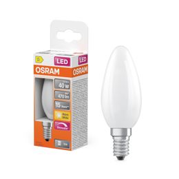 Osram LED-Leuchtmittel "LED Retrofit CLASSIC Kerzenform", L:10cm &Oslash;:3,5cm, wei&szlig;, Leuchtmittel