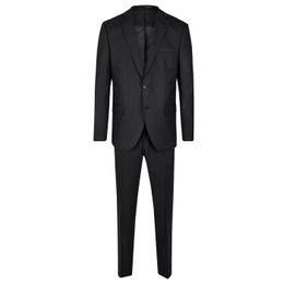 SteffenKlein Herren Anzug "SteffenKlein Anzug REGULAR FIT", schwarz, Gr. 50, uni, Obermaterial: 63% Polyester PES. 35% Viskose CV. 2% Elasthan EL.