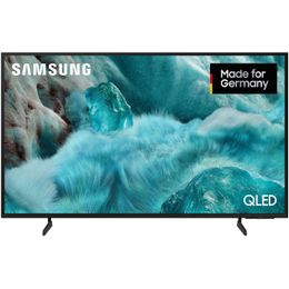 Samsung QLED-Fernseher "GQ55Q7F2AU", 55 &prime;&prime;, schwarz, Fernseher, Quantum HDR, Knox Security, Art Store, 3D Sound, Gaming Hub, AI TV