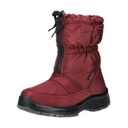Josef Seibel Damen Snowboots "Josef Seibel Stiefel Lederimitat/Textil", Gr. 38, rot, Lederimitat, Textil, Schuhe