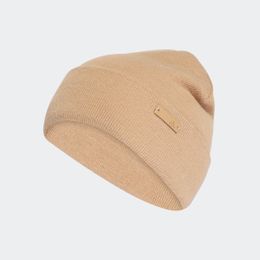 Damen Beanie "TONAL", beige, adidas Performance, Obermaterial: 100% Polyacryl, M&uuml;tzen, Beanie