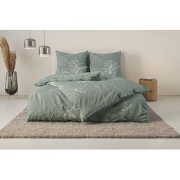 Bettw&auml;sche OTTO HOME, gr&uuml;n, Renforc&eacute;, Obermaterial: 100% Baumwolle, Bettw&auml;sche, "SOUCY in vier Qualit&auml;ten erh&auml;ltlich", 100% Baumwolle, auch PREMIUM