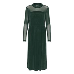 Kaffe Damen Midikleid "Kleid KAolga", gr&uuml;n, Gr. XS, Obermaterial: 92% Nylon NY. 5% Elasthan EL. 3% metallisierte Fasern MTF., Kleider