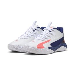 Puma Kinder Basketballschuh "Dagger 2 Mid Basketballschuhe Jugendliche", Gr. 37, bunt, Obermaterial: Synthetik, Textil. Futter: Textil. Innensohle: