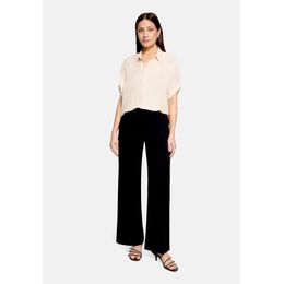 BETTY & CO BETTY & CO Damen Shirtbluse "Damen mit Kragen", beige, Gr. 46, Obermaterial: 81% Viskose, 19% Polyamid, Blusen