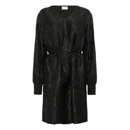Kaffe Damen Midikleid "Damen Kleid KArizz", schwarz, Gr. 38, Obermaterial: 70% Viskose CV. 30% Polyester PES., Kleider