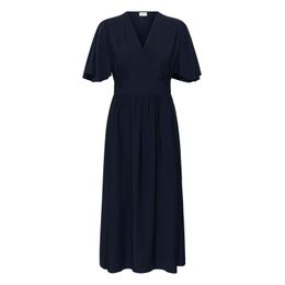 Kaffe Damen Midikleid "Damen Kleid KAsirena", blau, Gr. 38, Obermaterial: 85% Viskose CV. 15% Polyamid PA., Kleider