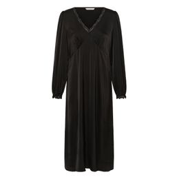 Cream Damen Midikleid "Damen Kleid CRAlmina", schwarz, Gr. 40, Obermaterial: 97% Polyester PES. 3% Elasthan EL., Kleider