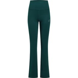 Energetics Damen Trainingstights &raquo;Da.-Hose Kaylen II 1/1 W&laquo; schnell trocknendes Material, atmungsaktiv, aus Polyester und Elasthan gr&uuml;n L, N-Gr