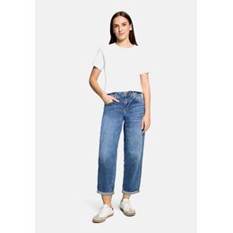 Cartoon Damen Ankle-Jeans "Damen mit Waschung", blau, Gr. 34, Obermaterial: 98% Baumwolle, 2% Elasthan, Jeans