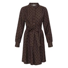 Fransa Damen Midikleid "Damen Freizeitkleid FRADARA", rot, Gr. M, Obermaterial: 85% Viskose CV. 15% Polyamid PA., Kleider