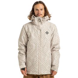 DC Shoes Herren Snowboardjacke "Basis Print 10K"micro dc, Gr. L, Obermaterial: 100% Polyester., Jacken