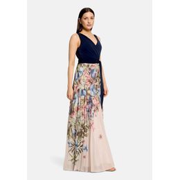 Vera Mont Damen Abendkleid "Damen mit Plissee", bunt, Gr. 38, Obermaterial: 100% Polyester. Futter: 100% Polyester, Kleider