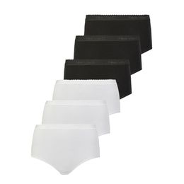 Nina von C. Damen Taillenshaper "6er Pack Damen Taillenslip Slipboutique", Gr. 38, bunt, Obermaterial: 100% Baumwolle CO., Unterhosen