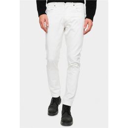 Rusty Neal Herren Slim-fit-Jeans "MELVIN", wei&szlig;, Gr. 38, unifarben, 74% Baumwolle, 15% Polyester, 11% Viskose, Jeans, mit elastischem Stretchanteil