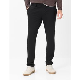 Eurex By Brax Herren Chinohose "Style THORE", schwarz, Gr. 58, 63% Viskose, 33% Polyamid, 4% Elasthan, Hosen