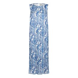 Kaffe Damen Midikleid "Kleid BPjemma", blau, Gr. M, Obermaterial: 95% Polyester PES. 5% metallisierte Fasern MTF., Kleider