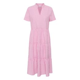 Saint Tropez Damen Midikleid "Damen Kleid ElmikoSZ", pink, Gr. XS, Obermaterial: 100% Baumwolle CO., Kleider