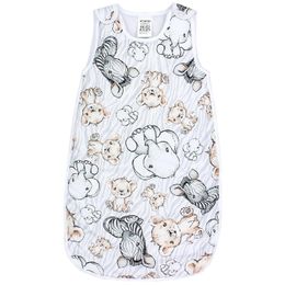 TUPTAM Babyschlafsack "Kugelschlafsack Baby Ganzjahres Schlafsack Wattiert", L: 86cm, grau, Schlafs&auml;cke
