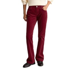Marc O'Polo Damen Chinohose "aus Organic Cotton-Mix-Stretch", rot, Gr. 27, MARC O'POLO DENIM, unifarben, Denim/Jeans, Obermaterial: 98% Baumwolle, 2% Elasthan,