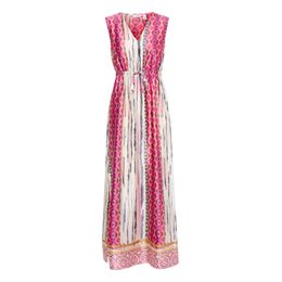 B.Young Damen Midikleid "Damen Kleid BYIPOLI", pink, Gr. 42, Obermaterial: 100% Polyester PES., Kleider