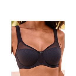 Damen Minimizer-BH, NUANCE BY LASCANA, Gr. 110schwarz, Obermaterial: 82% Polyamid, 18% Elasthan, BHs
