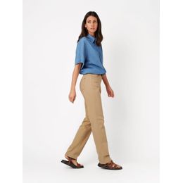 Toni Damen Straight-Jeans "Honey", braun, Gr. 46, unifarben, Denim/Jeans, Obermaterial: 88% Baumwolle CO. 10% Polyester PES. 2% Elasthan EL., Jeans,