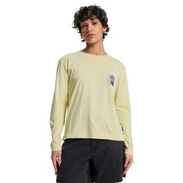 Quiksilver Damen Langarmshirt "Standard", beige, Gr. XS, Obermaterial: 100% Baumwolle., Shirts