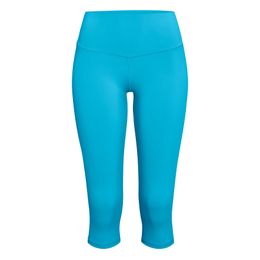 active by Lascana LASCANA ACTIVE Damen Caprileggings, blau, Gr. XS, unifarben, Obermaterial: 81% Polyamid, 19% Elasthan, Hosen, mit Shaping-Eins&auml;tzen