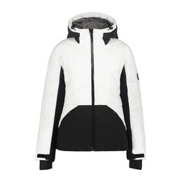 Icepeak Damen Skijacke &raquo;Icepeak EVELETH&laquo; mit Kapuze Fester Schneefang, wasserdicht, atmungsaktiv schwarz-wei&szlig; 52