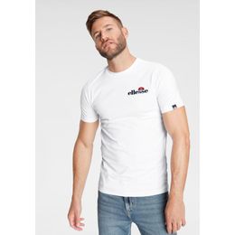 Ellesse Herren T-Shirt &raquo;Voodoo Tee&laquo; sportlicher Stil, schmale Passform, Kurzarm-Design wei&szlig; L
