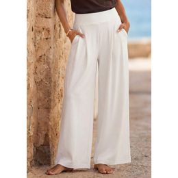 Lascana Damen Lascana Schlupfhose wei&szlig; 38, N-Gr