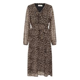 Cream Damen Midikleid "Damen Kleid CRYuna", beige, Gr. 44, Obermaterial: 100% Polyester PES., Kleider
