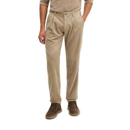 Marc O'Polo MARC O'POLO Herren Chinohose "aus reiner Bio-Baumwolle", beige, Gr. 33, unifarben, Obermaterial: 100% Baumwolle, Hosen