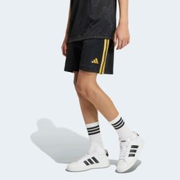 Jungen Shorts "ADIDAS X FORTNITE", schwarz, Gr. 176, adidas Sportswear, Obermaterial: 53% Baumwolle, 47% Polyester, Hosen, Kinder Shorts, mit