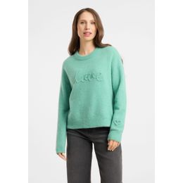 Frieda & Freddies New York Damen Strickpullover "Frieda & Freddies Pullover", gr&uuml;n, Gr. 42, FRIEDA & FREDDIES, 32% Alpaka, 32% Wolle, 30% Polyamid, 6% Elasthan, Pullover
