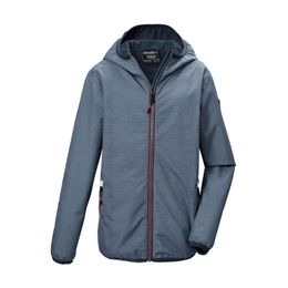 Killtec Jungen Funktionsjacke "KOS 487 BYS JCKT", blau, Gr. 164, Obermaterial: 100% Polyester.Futter: 100% Polyester, Jacken, Leichte, wasserdichte