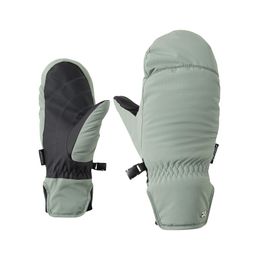 Ziener Damen F&auml;ustlinge "KINNY-Z PrimaLoft DAMEN", gr&uuml;n, Gr. 7, Kunstfaser, Handschuhe, wasserabweisend, windabweisend, extra warm, weich