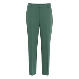 Kaffe Damen Marlene-Hose "Damen Hose KAsakura", gr&uuml;n, Gr. 34, Obermaterial: 77% Polyester PES. 18% Viskose CV. 5% Elasthan EL., Hosen