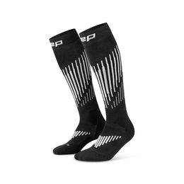 CEP Core Run Merino Tall Socks 3.0 Bekleidung Damen schwarz