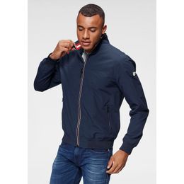 ALPENBLITZ Herren ALPENBLITZ Blouson &raquo;Br&uuml;gge&laquo; &Uuml;bergangsjacke im casualer Stil, mit Stehkragen blau L (52/54)