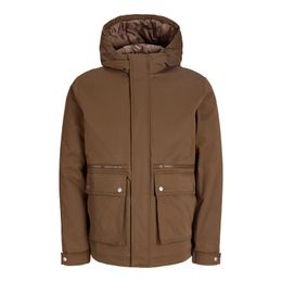 Jack & Jones Jack & Jones Junior Herren Parka &raquo;JJEWOLF PARKA JACKET SN JNR&laquo; mit Kapuze Kunstfaser, normal geschnitten 164