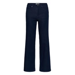 Kaffe Damen Regular-fit-Jeans "Damen Jeans KAandrea", blau, Gr. 36, Obermaterial: 65% Baumwolle CO. 24% Polyester PES. 10% Viskose CV. 1% Elasthan
