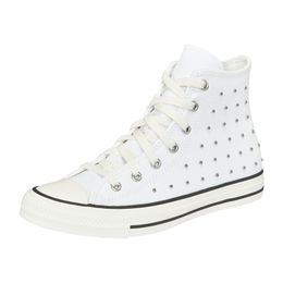 Converse Jungen Sneaker "CHUCK TAYLOR ALL STAR", Gr. 38,5wei&szlig;, vintage wei&szlig;, schwarz, Textil, Schuhe